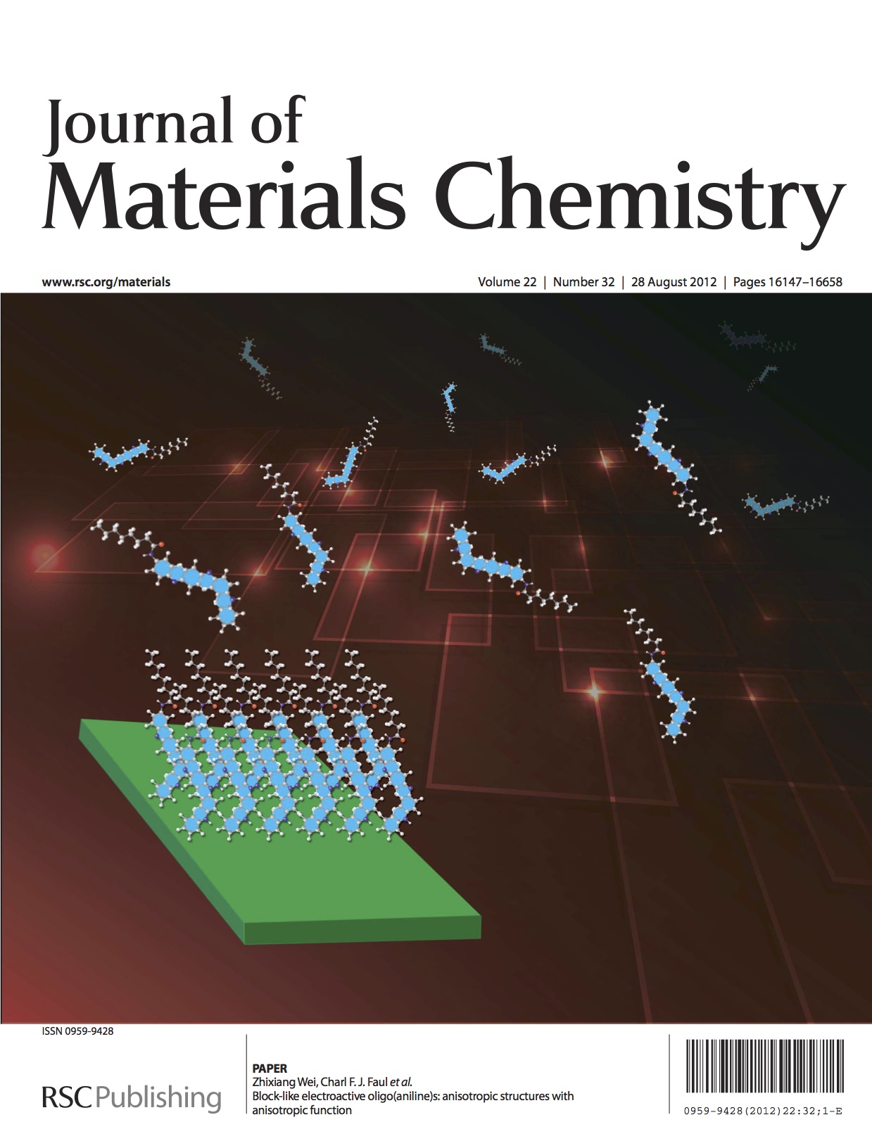 Matter Chem Front Cover | Faul Research Group